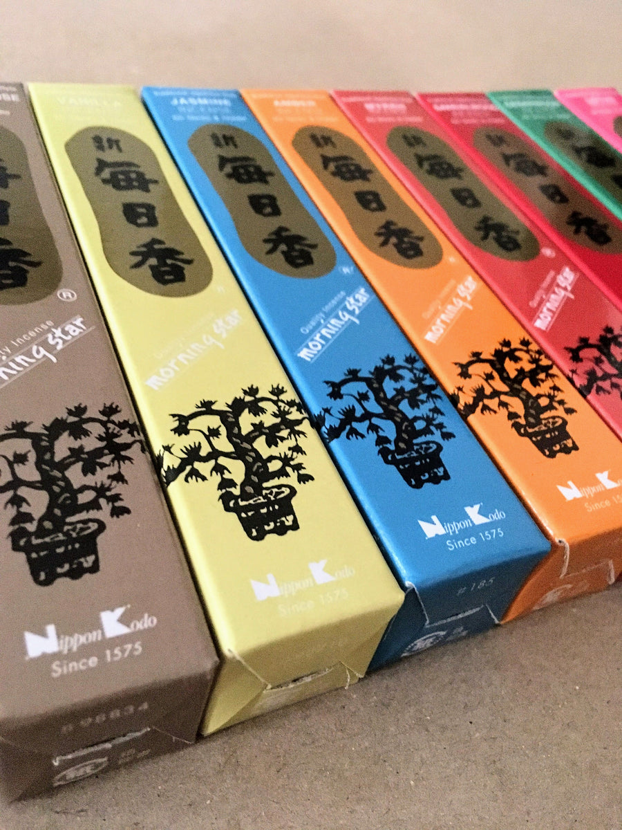 Morning Star Daily Incense, Nippon Kodo, Japanese Incense Sticks ...