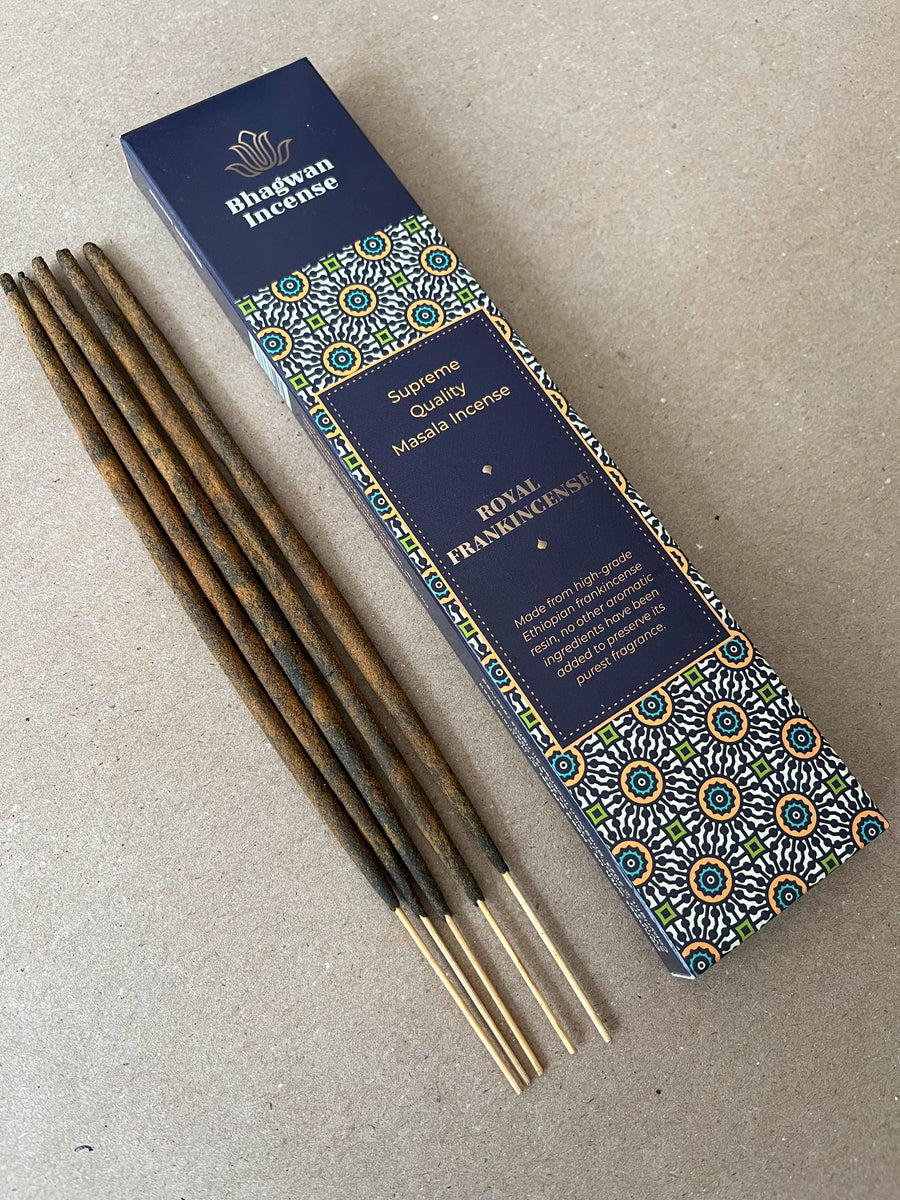 Royal Frankincense | Incense Sticks by Bhagwan – Lotus Zen Incense
