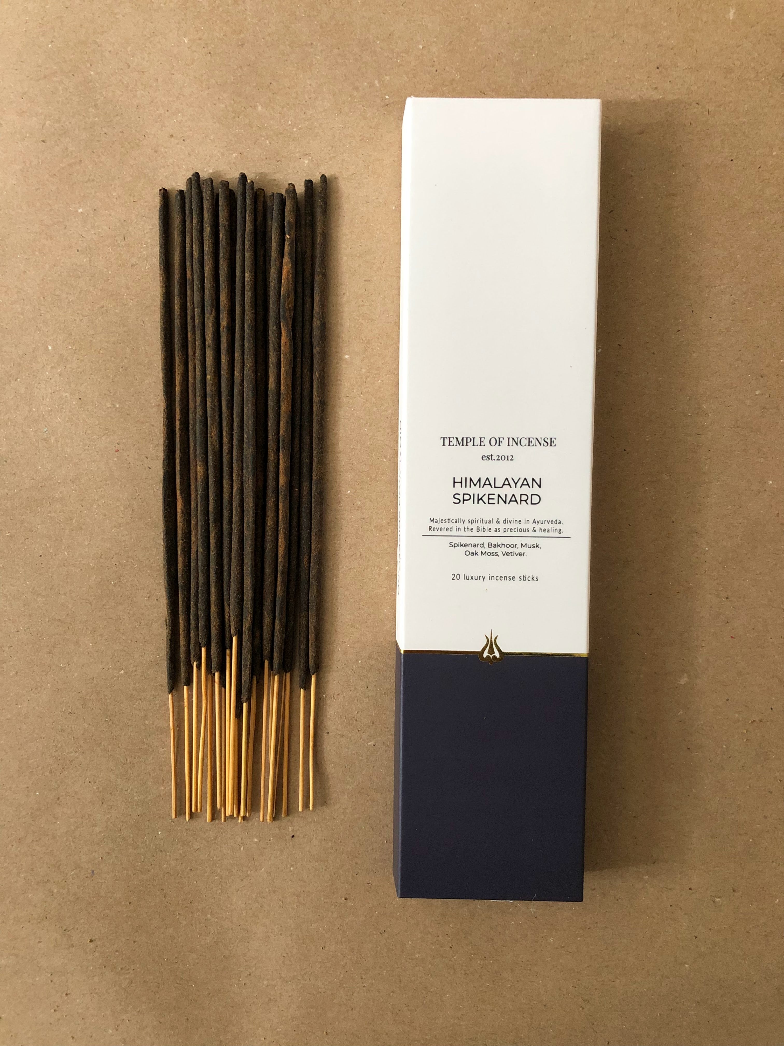 Himalayan Spikenard | Incense Sticks by Temple of Incense – Lotus Zen ...